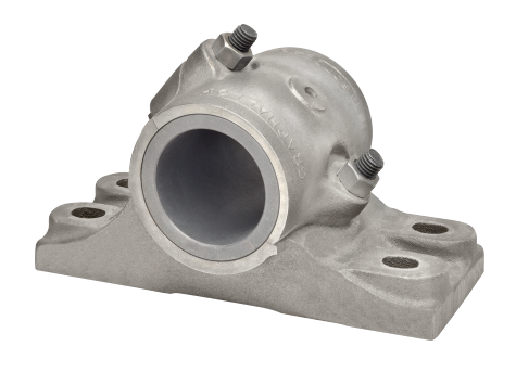 Graphalloy Two-Bolt Split Angle Pillow Block Type 163s